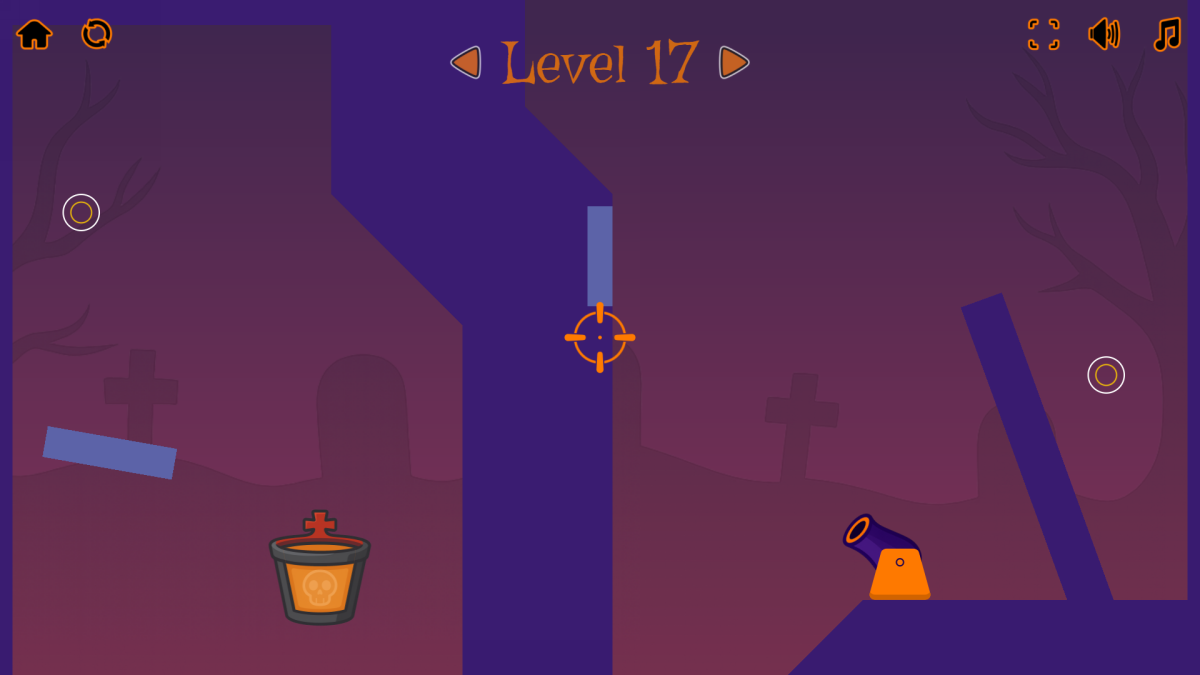 Skull Toss - HTML5 Casual game by trezegames | CodeCanyon